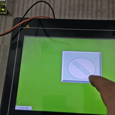 威纶触摸屏TK6100i V5WV 显示正常 触摸灵敏 功能