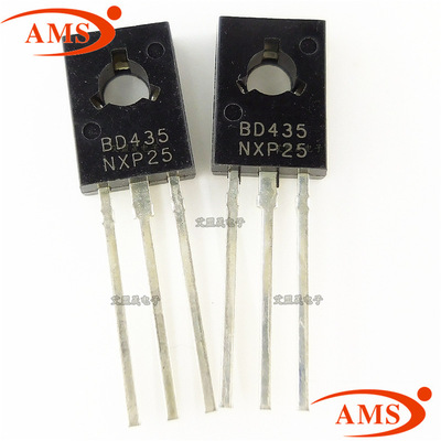 BD435 BD435 TO-126直插 功率晶体三极管 ST/意法 全新现货