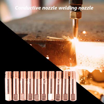 20pcs MIG/MAG Welding Nozzle Contact Tips Gas Diffuser Gas