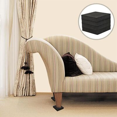 4pcs Anti-Vibration Pads Sponge Quality Silent Mat Square