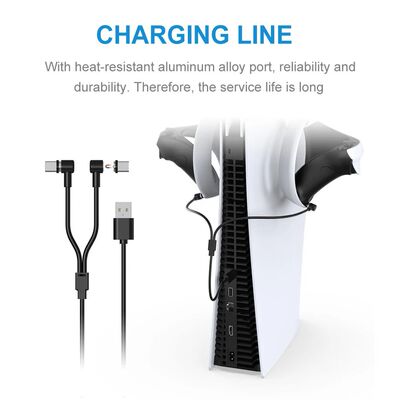 Magnetic Joystick Charging Line Two-in-One Multipurpose USB