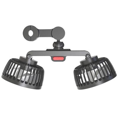 12V/24V Auto Headrest Ventilation Fan 360 Degree Rotation
