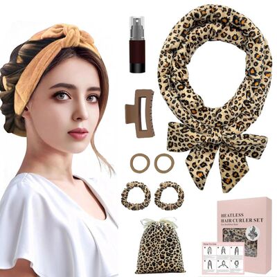 9pcs Heatless Curls, No Heat Curlers Overnight Heatless