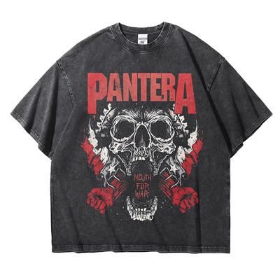 水洗重磅宽松纯棉五分短袖