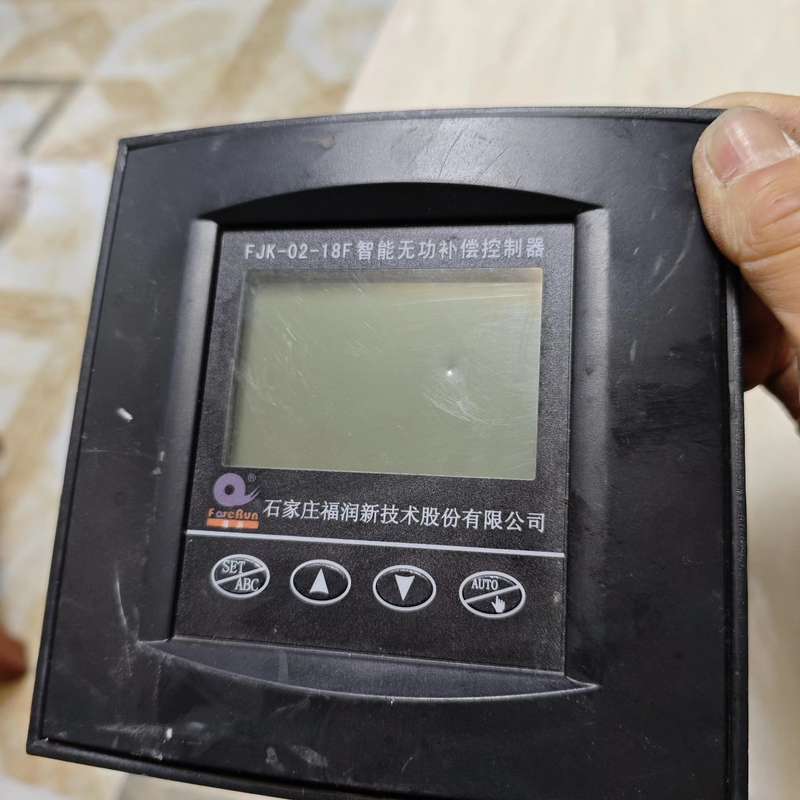 议价 智能无功补偿控制器 型号 FJK-02-18F 外观 实 可维修