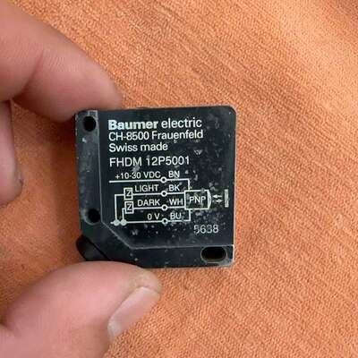 议价Baumer+CH-8500+FEDM+12P5101传感器可维修