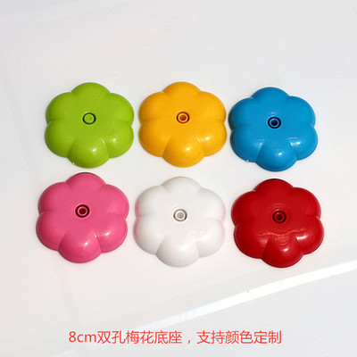 Aluminum film balloon table floating double hole base ballo