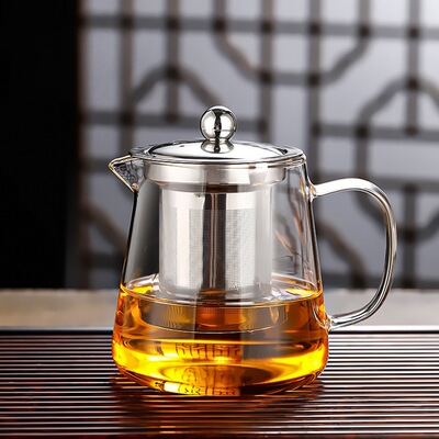 Round bottomed eagle beak steel leaky teapot Kung Fu tea se