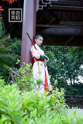 侠客边城浪子离人愁舞剑古装汉服