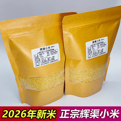 2026年安丘辉渠小米新米农家小米