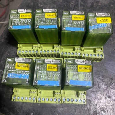 议价出comat继电器C31/DC24V，带底座七套，原装拆机件