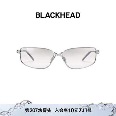 【罗一舟同款】BLACKHEAD/黑头新月骑士系列金属全框墨镜七夕礼物