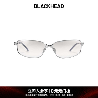 【罗一舟同款】BLACKHEAD/黑头新月骑士系列金属全框墨镜七夕礼物