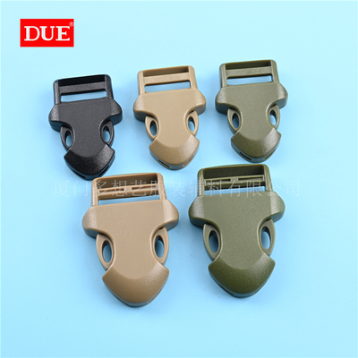 彩色塑料插扣户外战术迷彩扣塑料卡扣背包调节扣旅行包固定扣