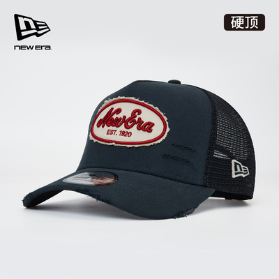 New Era纽亦华2026春季新款高顶网帽复古卡车帽透气棒球帽子NE940
