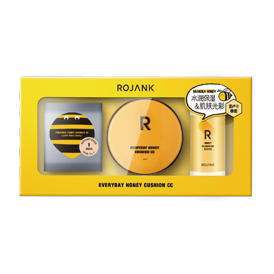 茹妆蜂蜜气垫CC保湿遮瑕套盒正品