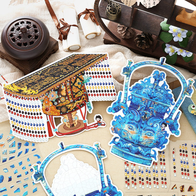 旧物修复师第五弹造景拼图贴纸