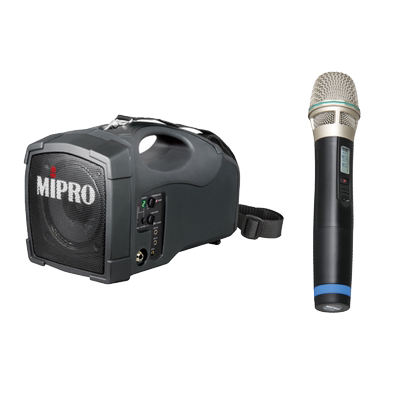 MIPRO扩音器户外话筒参观讲解