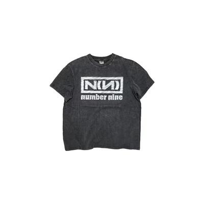 NumberNine水洗宽松T恤短袖