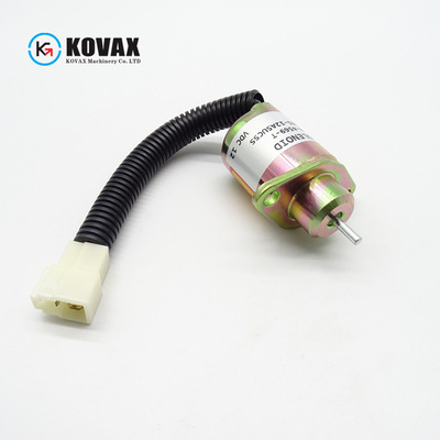 SA-4569挖掘机熄火开关1503ES-12A5UC5S熄火电磁阀D1005 V1205