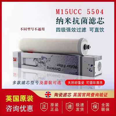 英国道尔顿净水器滤芯M15UCC5504 5404M10M12陶瓷9504 2504适用