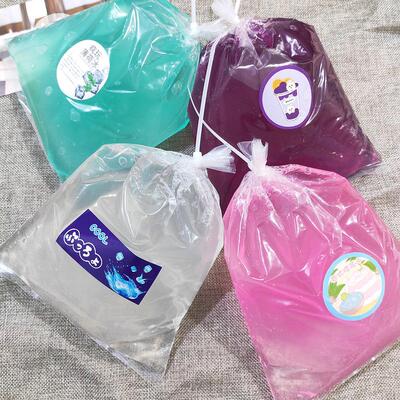 2000ml大袋装假水2L硅胶假水抱抱奶厚实泡泡奶假水儿童史莱姆