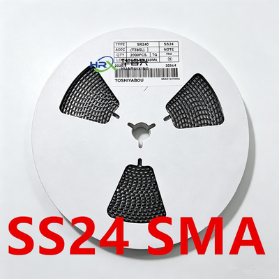 SS24 SR240 SB240 SMA DO-214AC封装 贴片肖特基二极管 整盘