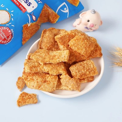 泰国进口鸡肉松饭袋装焦干