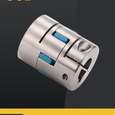 BFCG梅花星型联轴器不锈钢大扭矩电机丝杆连轴器爪型连轴节夹持型