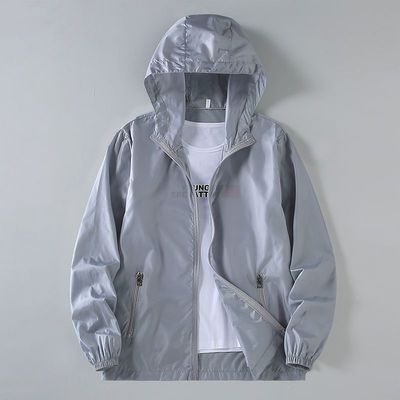 休闲防晒服男薄款夹克外套