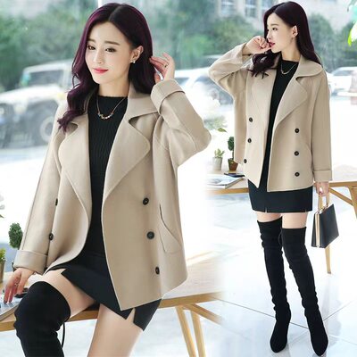 春秋气质毛呢外套8516MN