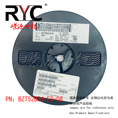 BZT52B24-E3-08 SOD-123 Vishay 原装 稳压二极管 24Volt 0.5W 2%