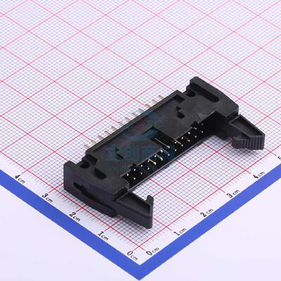 IDC连接器(牛角/简牛) B-3100S24P-A110 直插,P=2.54mm Ckmtw(灿