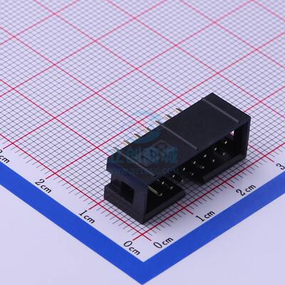 IDC连接器(牛角/简牛) 321014SG0ABK00A01 直插,P=2.54mm JILN(锦