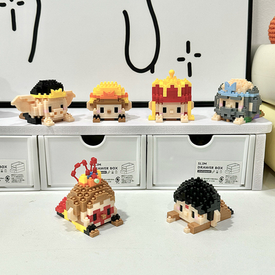 西游记积木拼装玩具女孩生日礼物