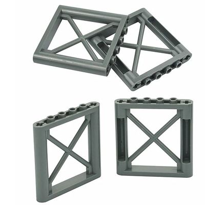 兼容乐高积木建筑哨塔X型栅栏杆支柱墙板铁架子吃鸡场景零配件MOC