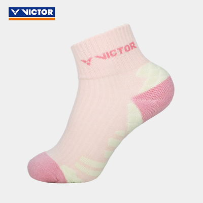 VICTOR/威克多羽毛球袜短筒女士运动袜 SK2503