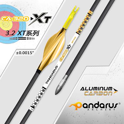 潘神碳包铝箭XT射准箭