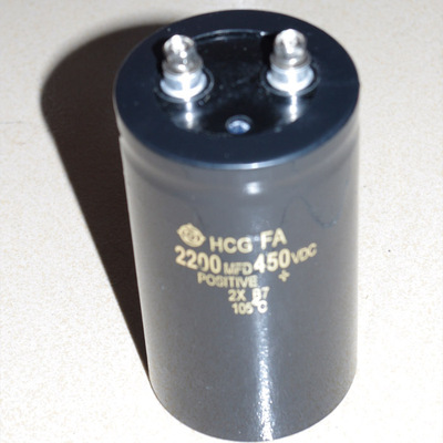 450VDC 2200MFD 3300MFD 4700MFD 5600MFD HCGFA 日立电容 5个起