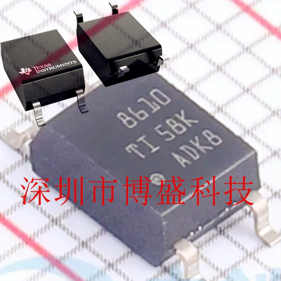 TI原装 ISOM8600 /ISOM8610 DFGR 全新隔离式开关光耦芯片 SOIC-4