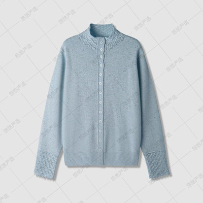 【悠悠粉丝专享】370克 浣熊绒+羊毛 毛衣女宽松高级针织衫外套