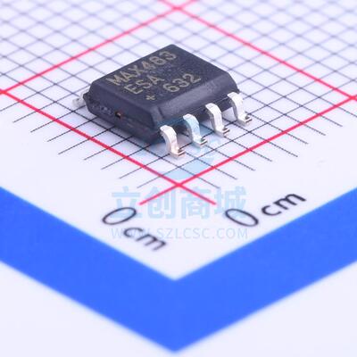 RS-485/RS-422芯片 MAX483ESA+T SOIC-8 MAXIM(美信)