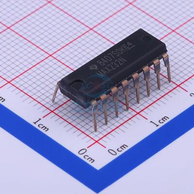 RS232芯片 MAX232N PDIP-16 TI 全新原装正品