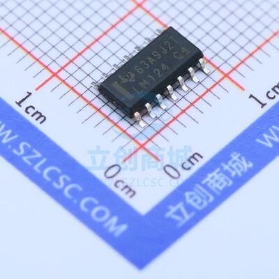 运算放大器 LM124DR SOIC-14_150mil TI()