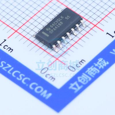 精密运放 OPA4188AIDR SOIC-14_150mil TI 全新原装进口