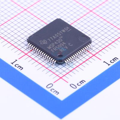 单片机 MSP430FR5994IPMR LQFP-64_10x10x05P TI 全新原装进口