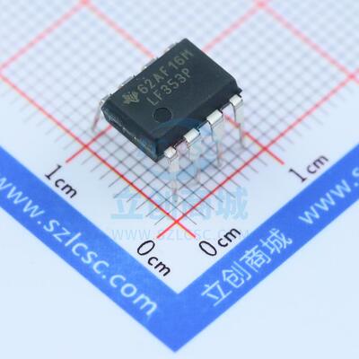 FET输入运放 LF353P DIP-8 TI 全新原装进口