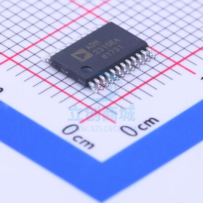 RS232芯片 ADM3315EARUZ TSSOP-24 ADI 全新原装进口