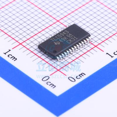 LED驱动 TLC5943PWP HTSSOP-28 TI 全新原装进口