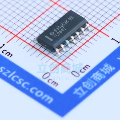 FET输入运放 TL064IDRG4 SOIC-14_150mil TI 全新原装正品